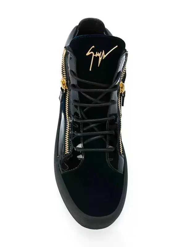 GIUSEPPE ZANOTTI Kriss Hi-top Sneakers - Blue