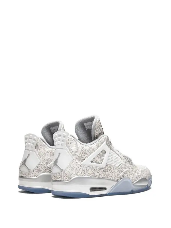 JORDAN Air 4 Retro Laser 30th Anniversary Sneakers - White
