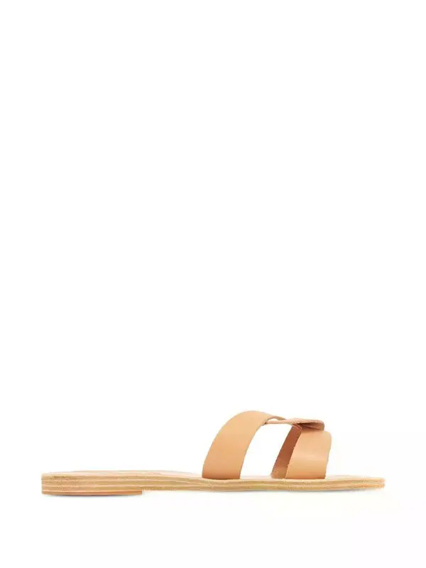 ANCIENT GREEK SANDALS Desmos Leather Sandals - Neutrals
