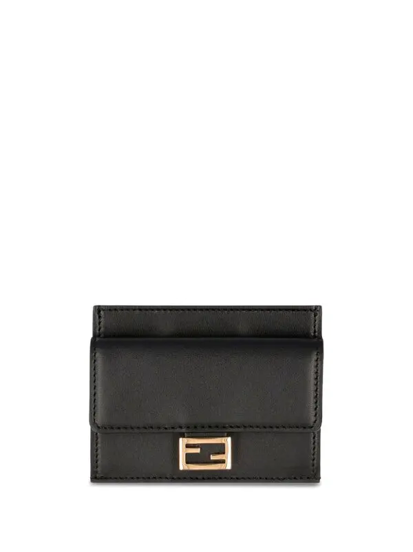 Fendi Baguette Card Holder - Black