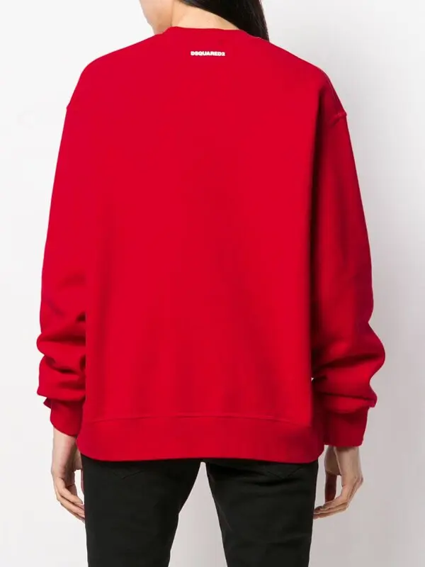 Dsquared2 Icon Crewneck Sweatshirt - Red