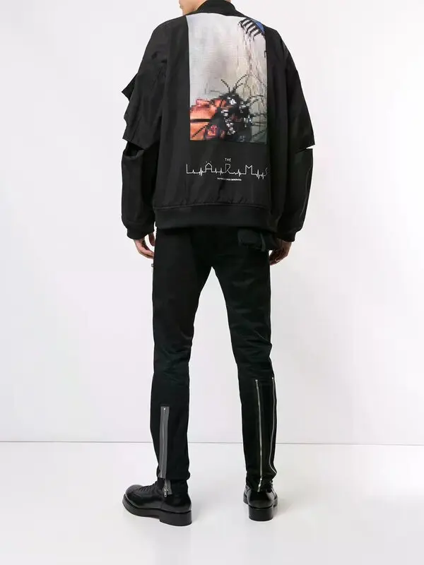 Undercover Back Print Bomber Jacket