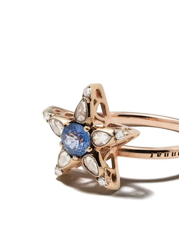 SELIM MOUZANNAR 18kt Star Ring