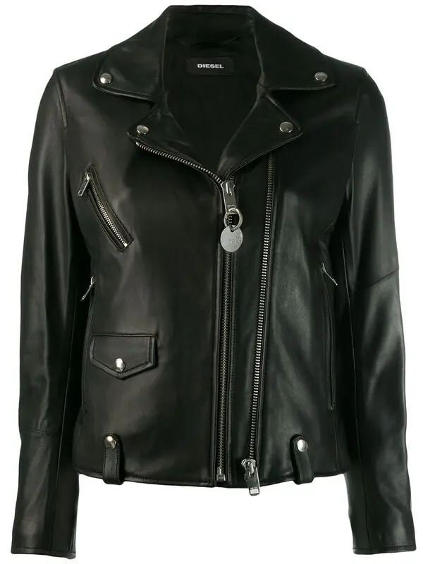 DIESEL® L-lyfa Biker Jacket Leather