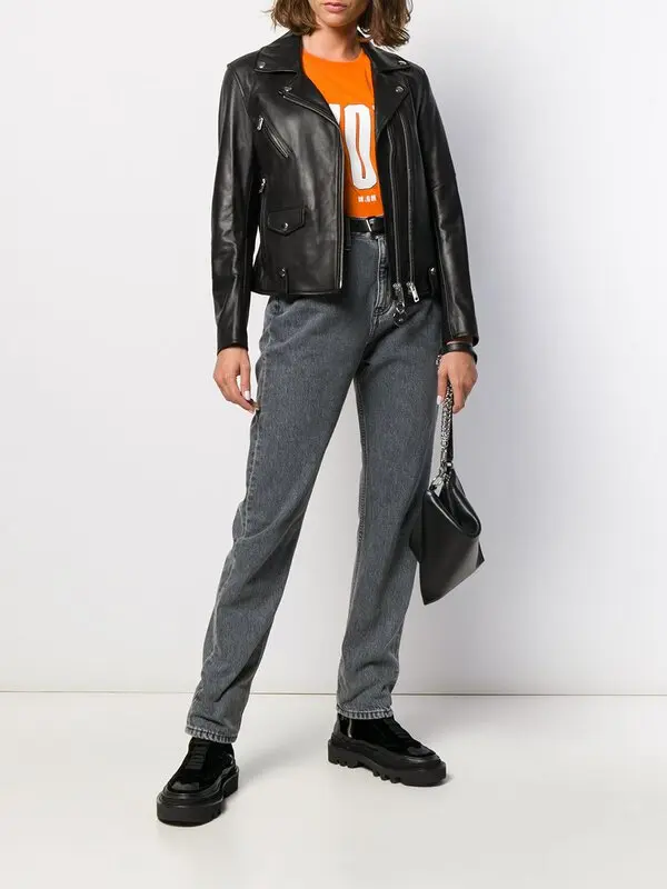 DIESEL® L-lyfa Biker Jacket Leather