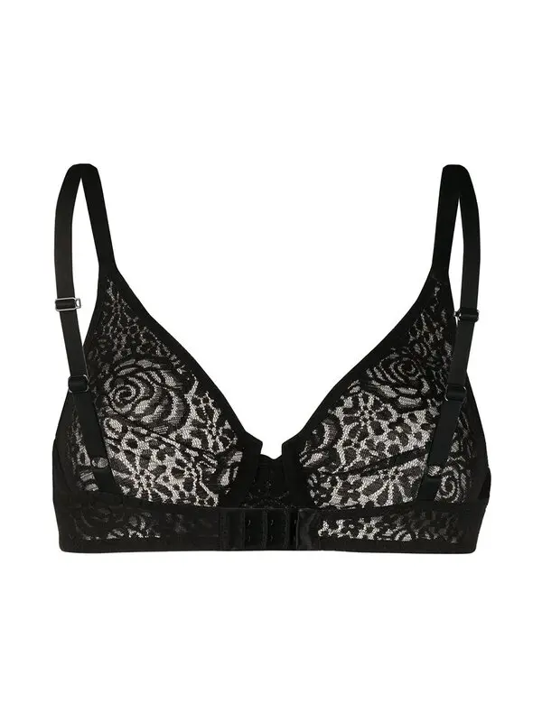 Wacoal Halo Lace Moulded Underwire Bra - Black