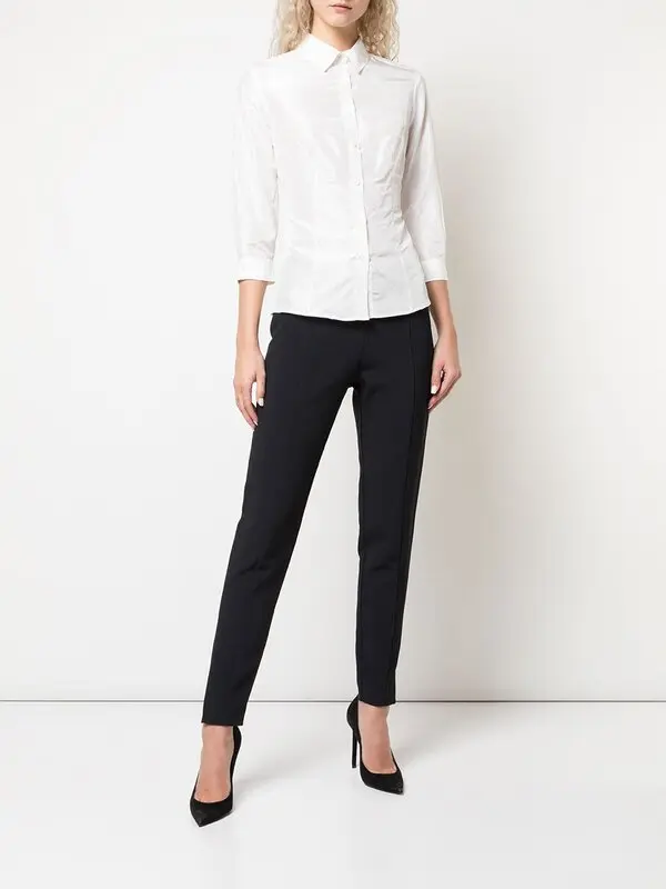Carolina Herrera Three-quarter Sleeve Shirt - White