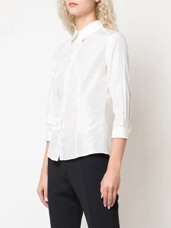 Carolina Herrera Three-quarter Sleeve Shirt - White