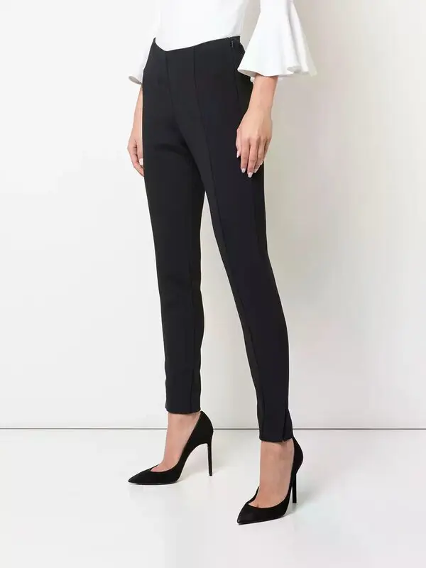 Carolina Herrera Piped Skinny Trousers