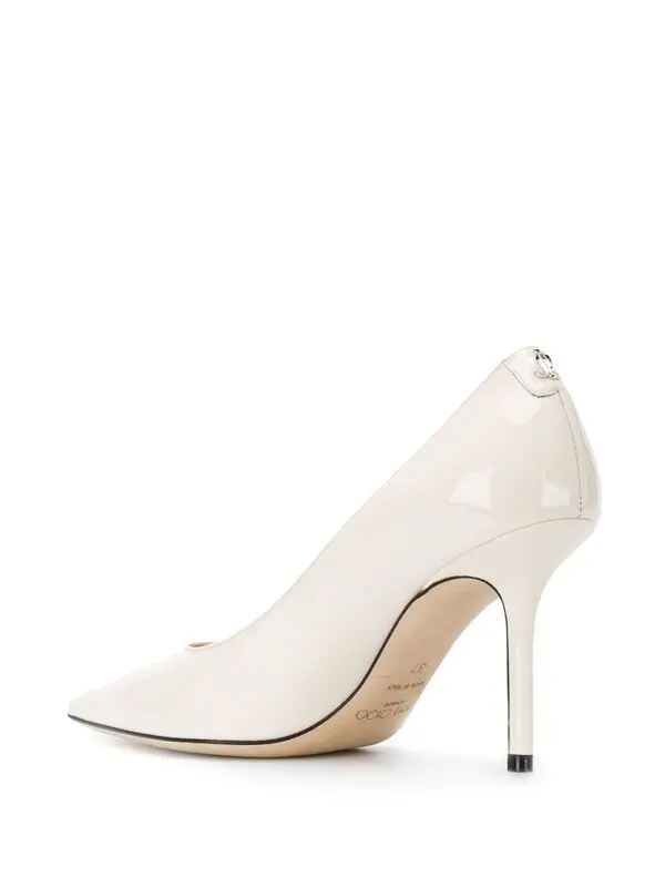 JIMMY CHOO 85mm Love Pumps - White