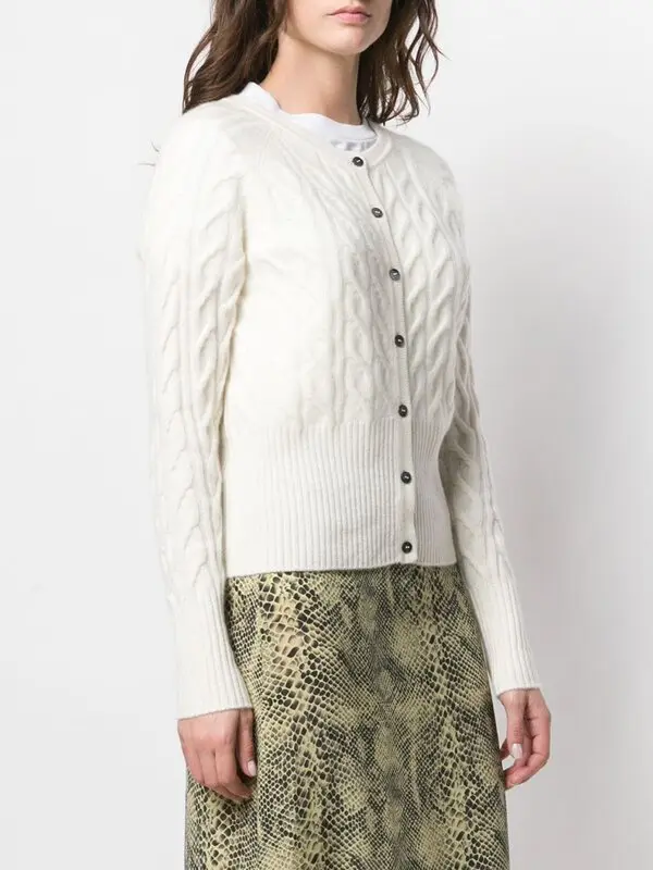 N.peal Cable Knit Cardigan