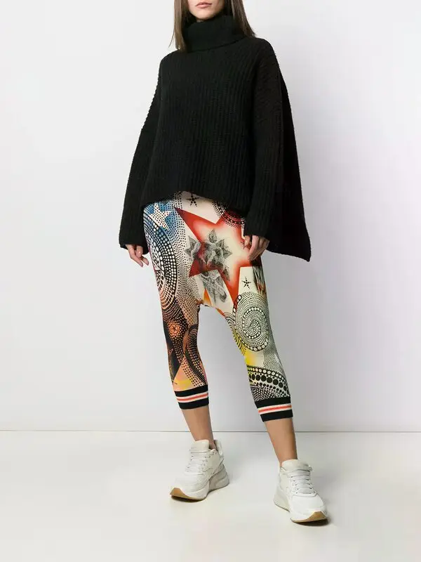 JEAN PAUL GAULTIER 2000s Drop Crotch Leggings