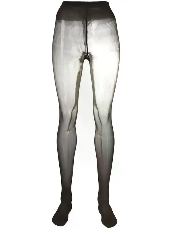 Wolford Individual 10 Sheer Tights - Black