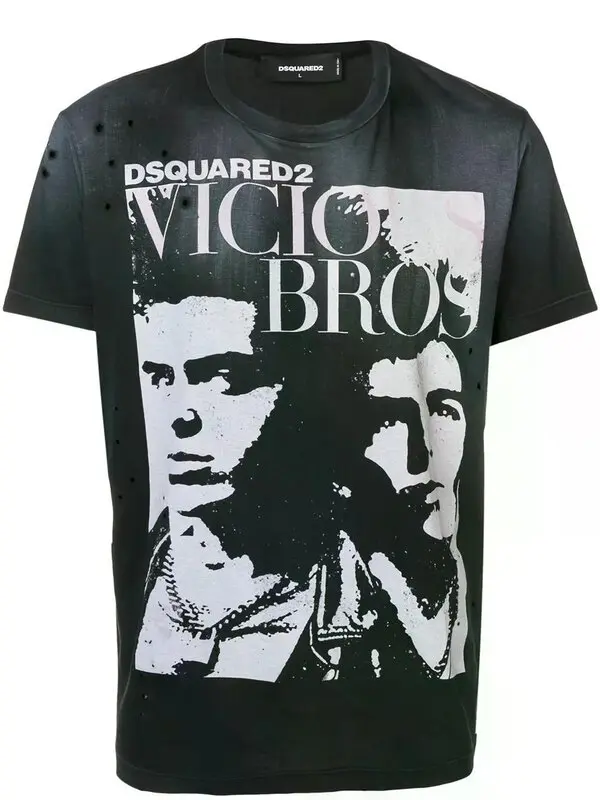 Dsquared2 Vicious Bros Loose-fit T-shirt