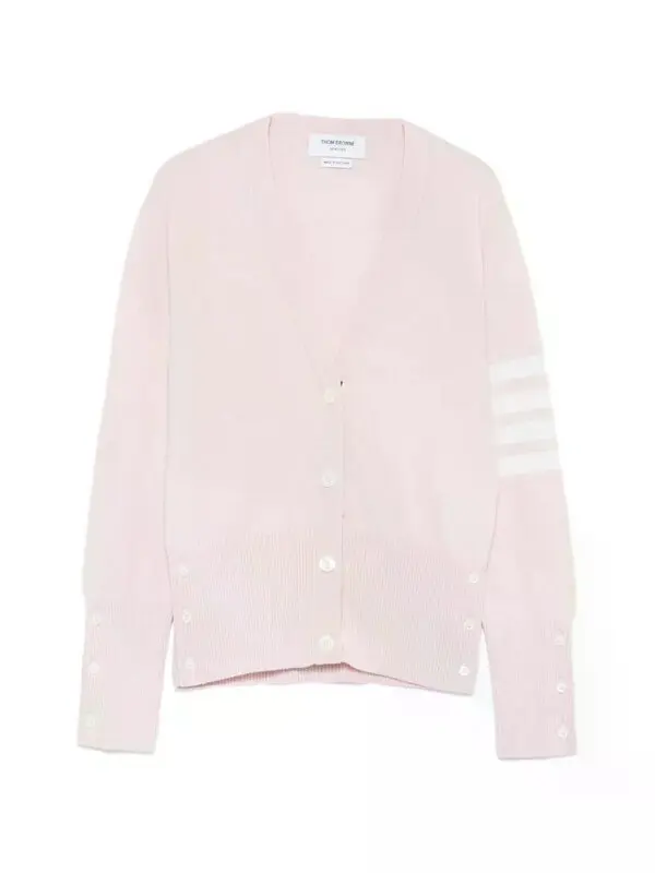 Thom Browne 4-bar Cardigan - Pink