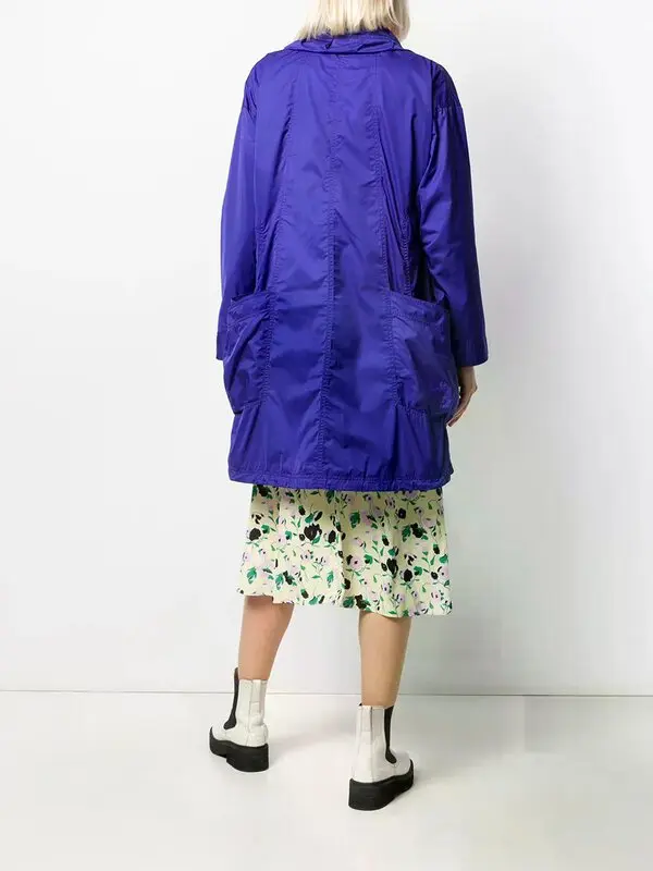 Issey Miyake 2000s Zip-up Raincoat