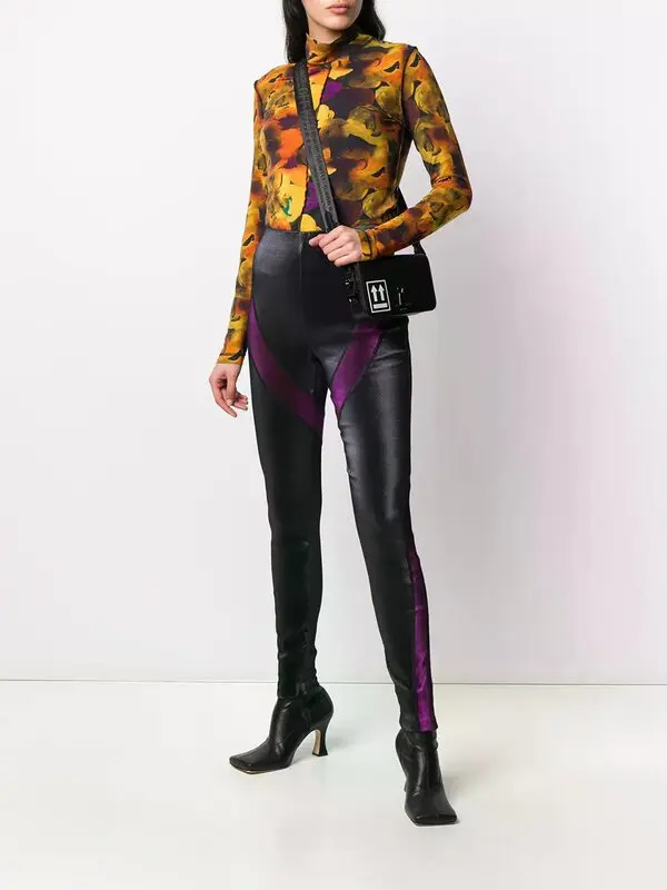 JEAN PAUL GAULTIER 2000s Contrast Panel Trousers