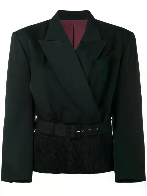 JEAN PAUL GAULTIER Ribbed Waist Blazer