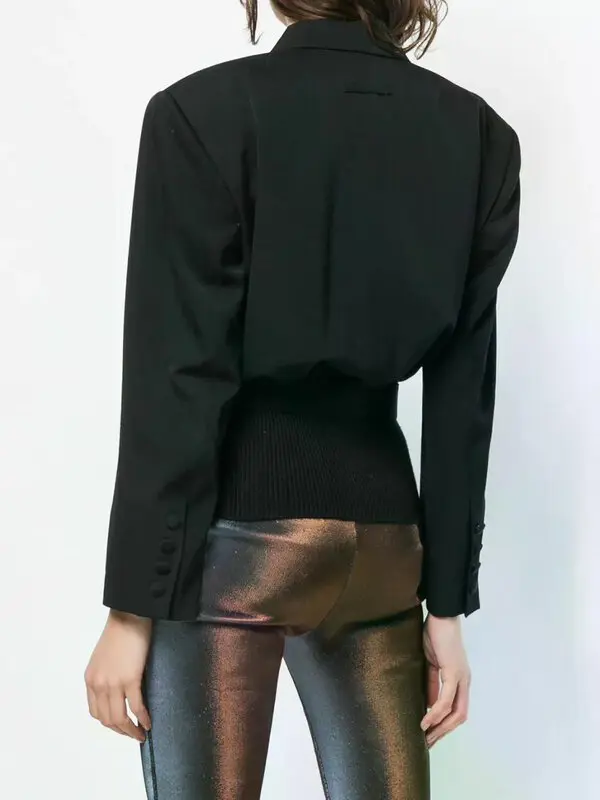 JEAN PAUL GAULTIER Ribbed Waist Blazer