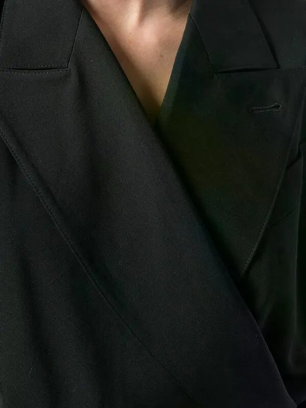 JEAN PAUL GAULTIER Ribbed Waist Blazer