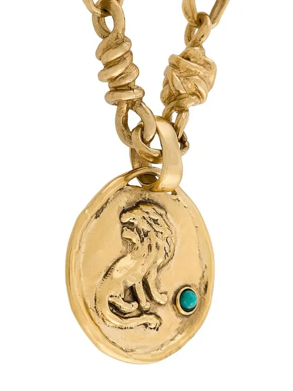 GOOSSENS Talisman Leo Medallion Necklace