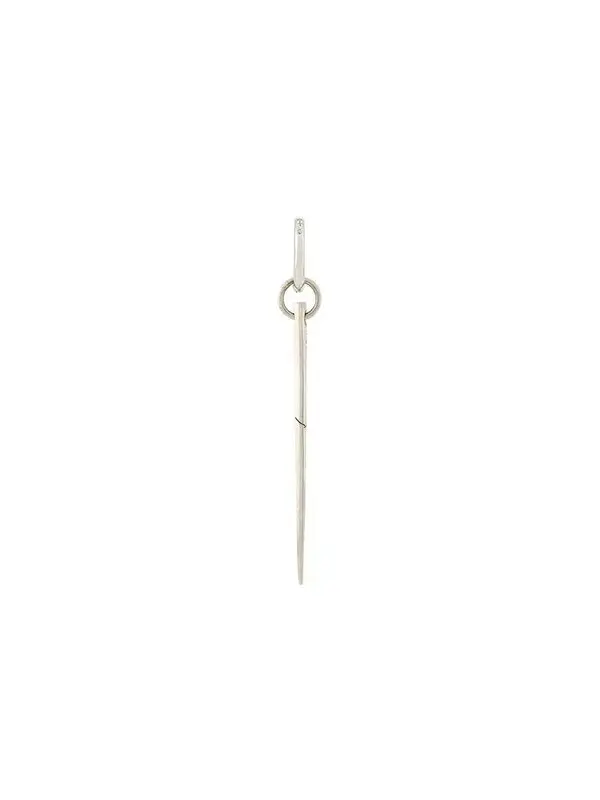 PARTS OF FOUR Hoop Spike Earring - Silver
