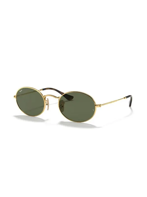 Ray-ban Oval Sunglasses - Gold