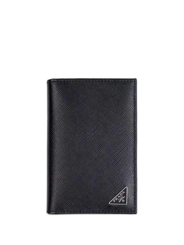 Prada Leather Cardholder - Black