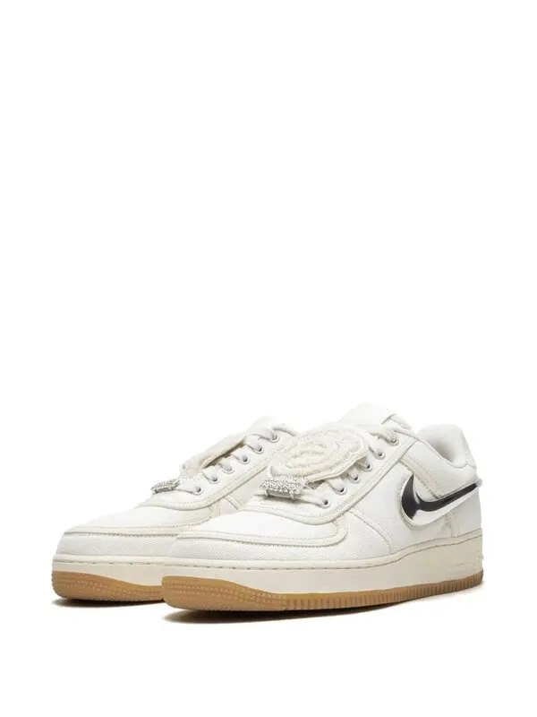 Nike X Travis Scott Air Force 1 Low Sneakers - White