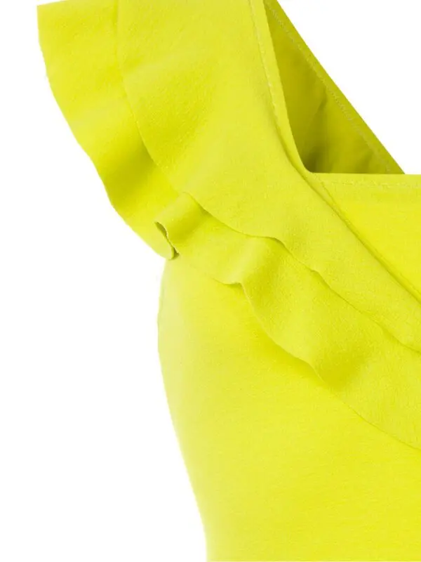 CLUBE BOSSA Siola Ruffle Swimsuit - Yellow
