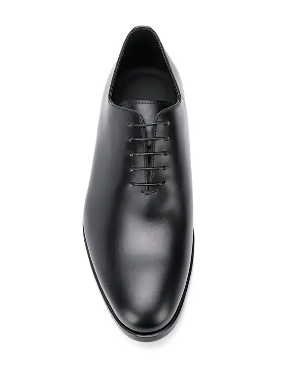 SCAROSSO Ignazio Leather Oxford Shoes