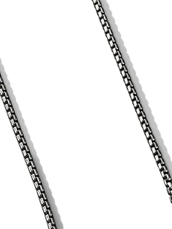 David Yurman Sterling Box Chain Necklace - Silver