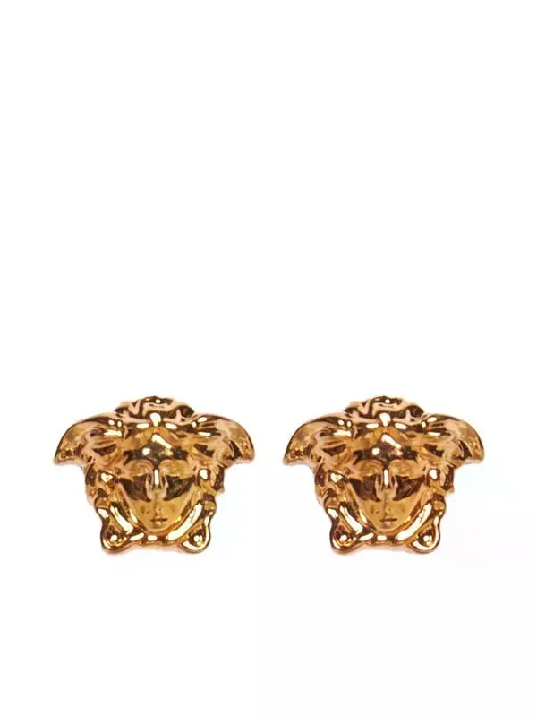 Versace Medusa Stud Earrings - Gold