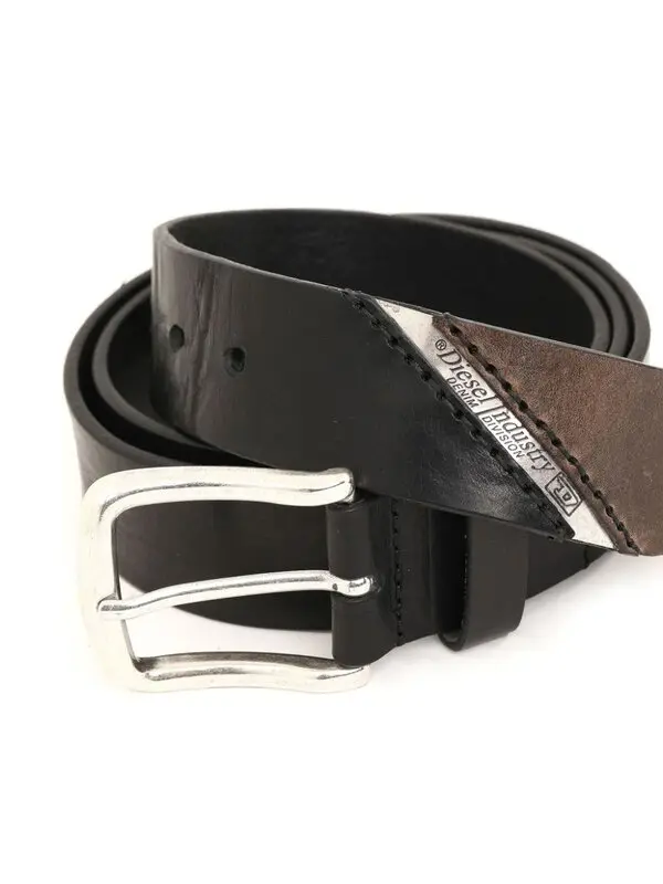 DIESEL® B-line Leather Belt