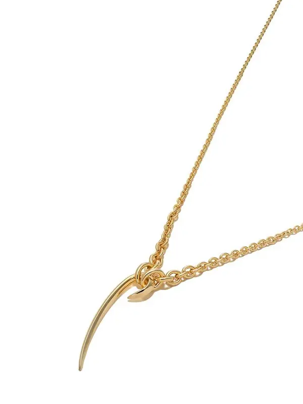 SHAUN LEANE Hook Pendant Necklace - Gold