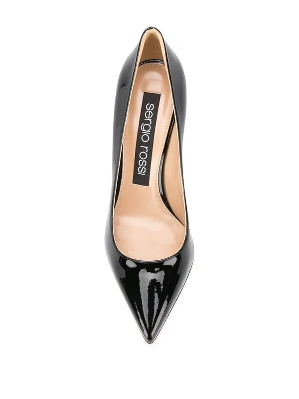 SERGIO ROSSI Godiva 75mm Pumps - Black