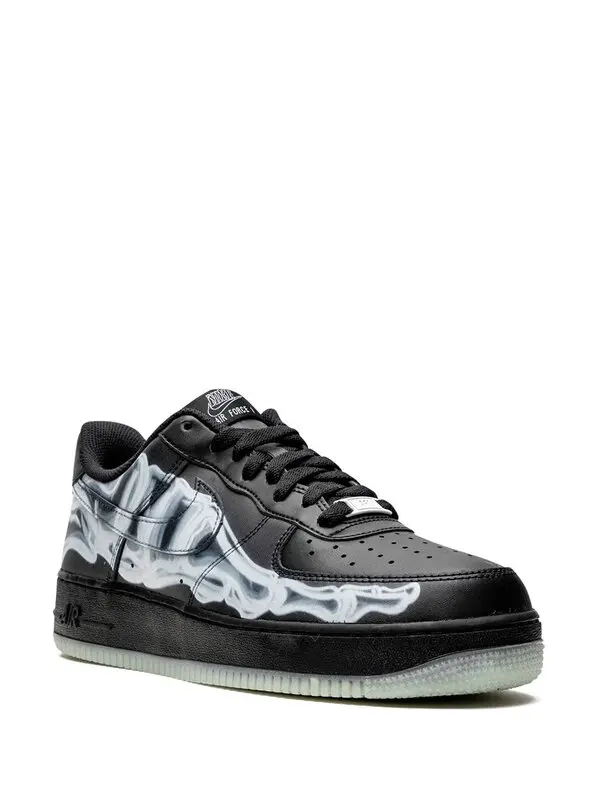 Nike Air Force 1 Low Skeleton Sneakers - Black