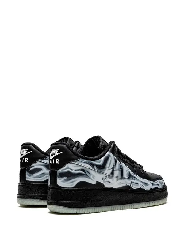 Nike Air Force 1 Low Skeleton Sneakers - Black