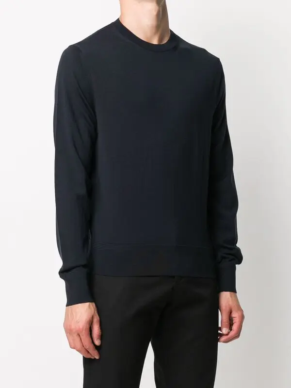 TOM FORD Crew Neck Jumper - Blue