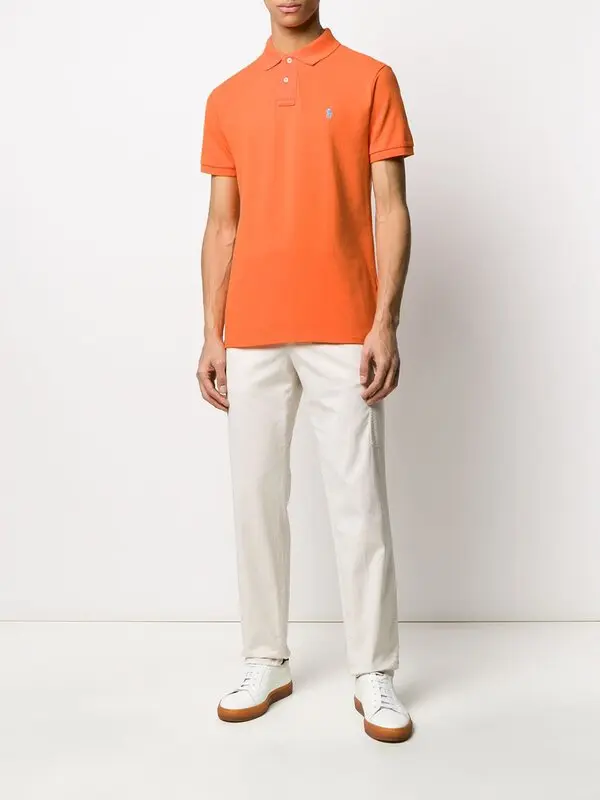 Polo Ralph Lauren Short Sleeve Polo Shirt - Orange