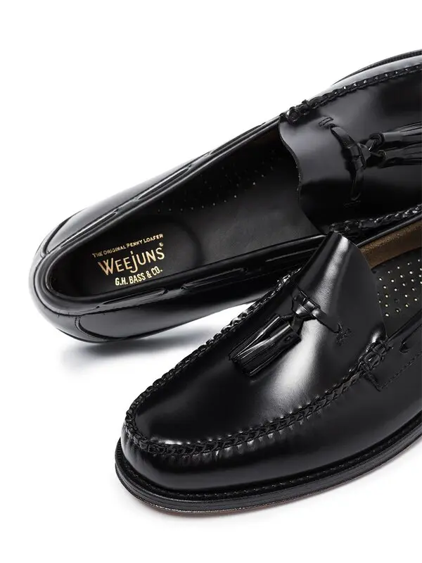 G.H.BASS G.h. Bass & Co. Weejuns Larkin Tassel Loafers - Black