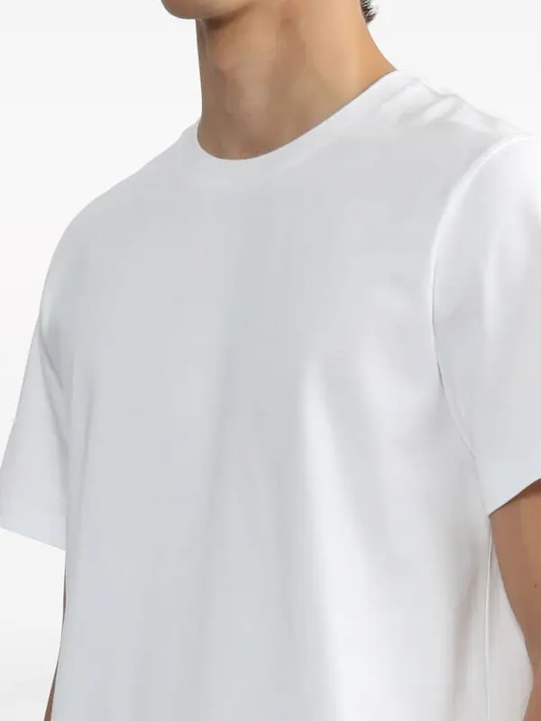 Thom Browne Side-slit Relaxed T-shirt - White