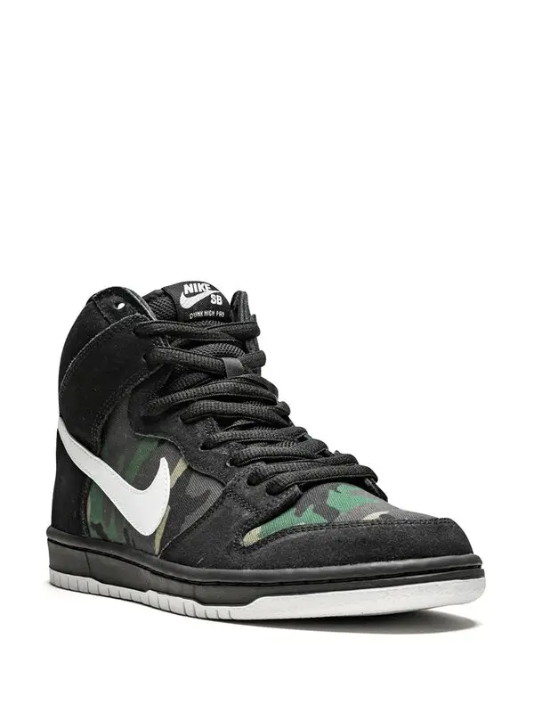 Nike Sb Dunk High Pro Sneakers - Black
