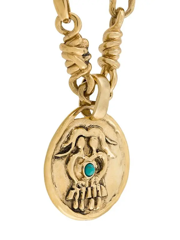 GOOSSENS Talisman Gemini Medallion Necklace