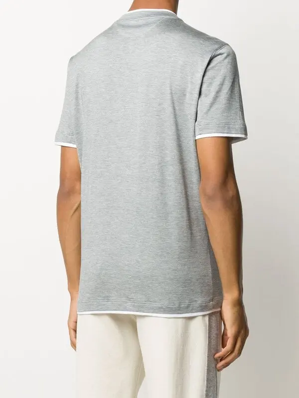Brunello Cucinelli Layered-effect T-shirt