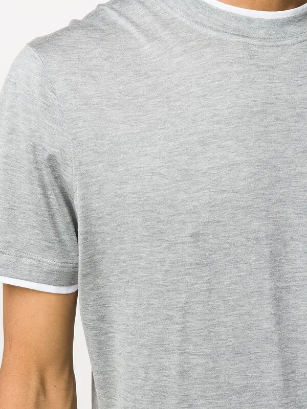 Brunello Cucinelli Layered-effect T-shirt