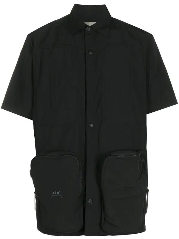 A-COLD-WALL* Short Sleeved Snap Fastened Shirt