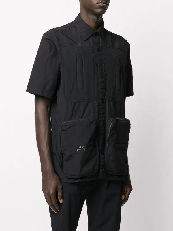 A-COLD-WALL* Short Sleeved Snap Fastened Shirt