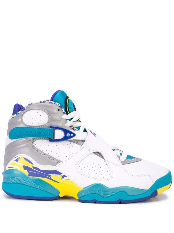 JORDAN Retro Aqua Sneakers - White