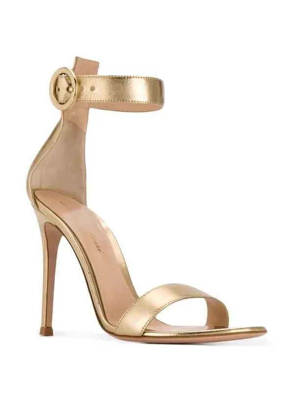 GIANVITO ROSSI Portofino 105mm Leather Sandals